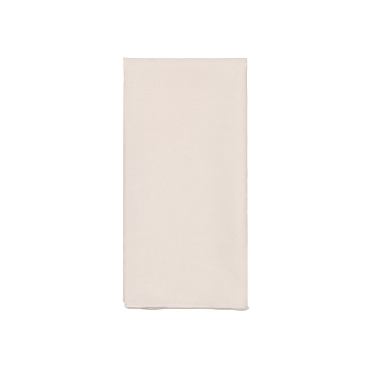 White Spun Solid Napkin - Linen Book